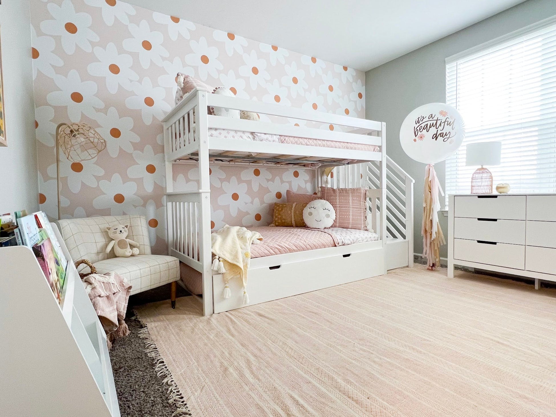Styling an Enchantingly Pink Floral Themed Girls Room