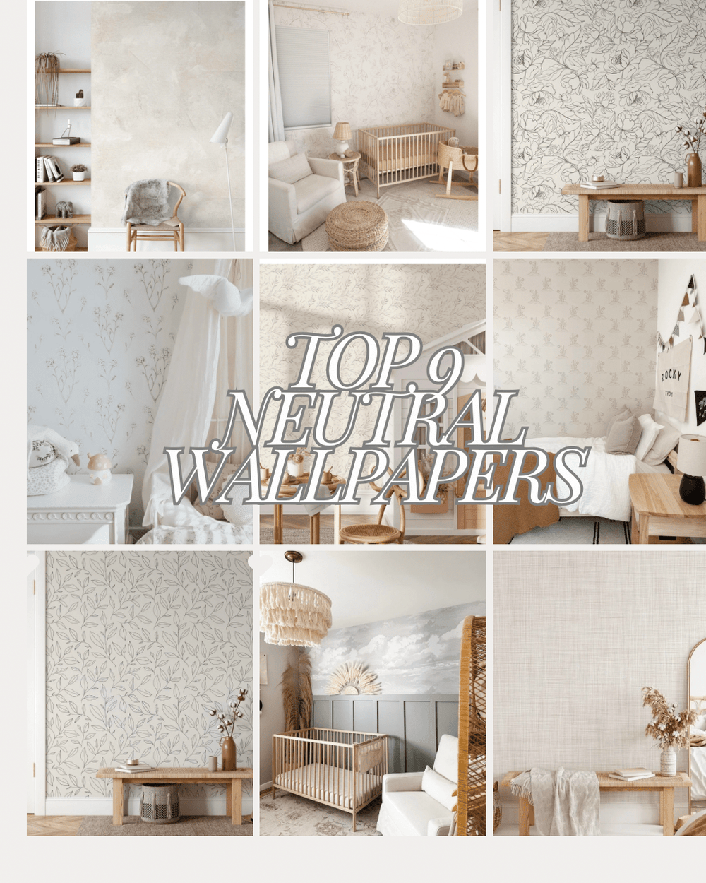 Top 9 Neutral Wallpapers for Your Walls (Including Limewash!)