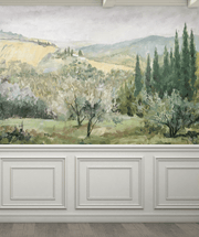 Oil Painting Landscape Wall Mural (Peel & Stick)