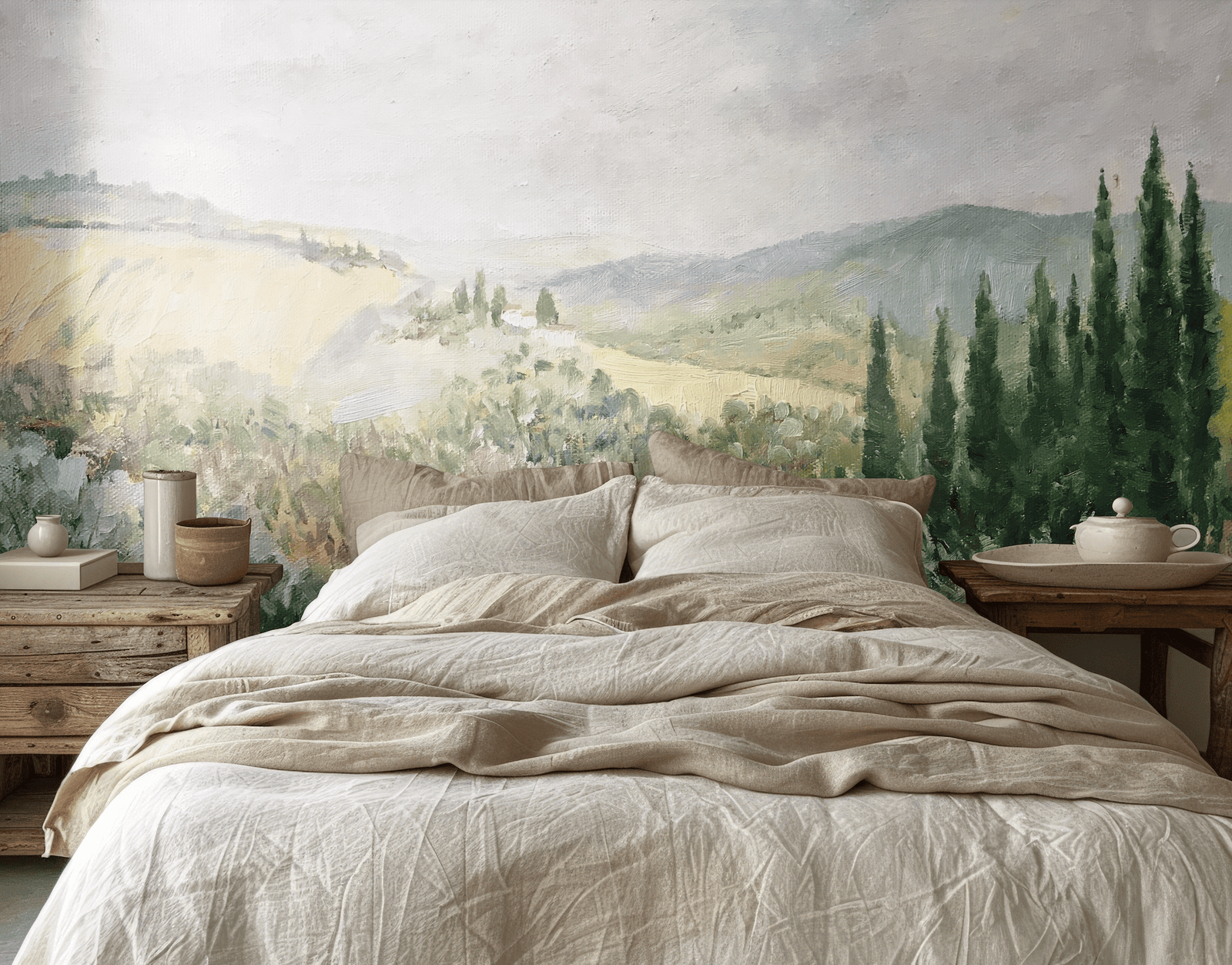Oil Painting Landscape Wall Mural