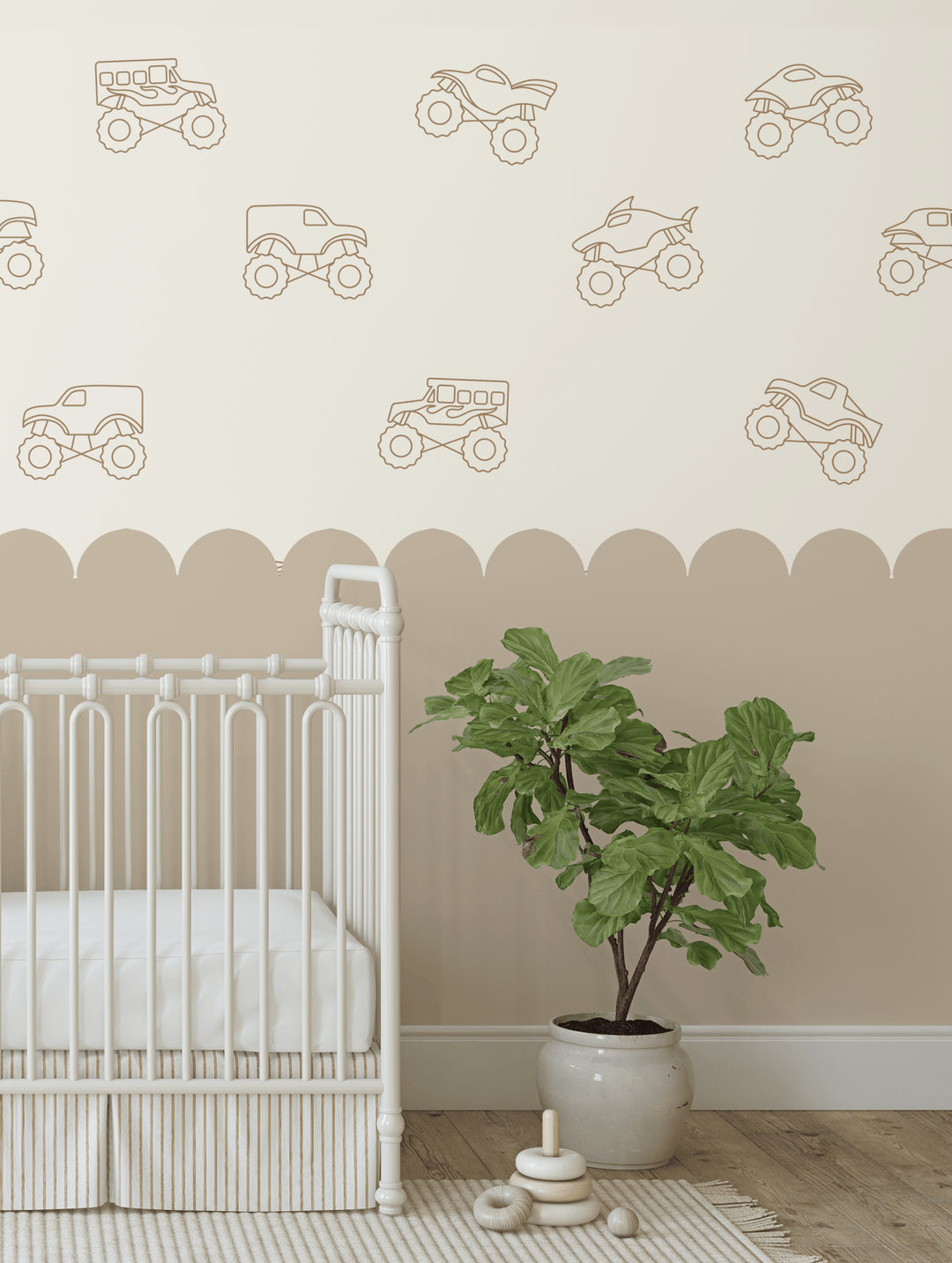 Simple Monster Truck Decals (Peel and Stick Decals)