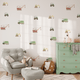 Construction Watercolor Wall Stickers - Removable Decals