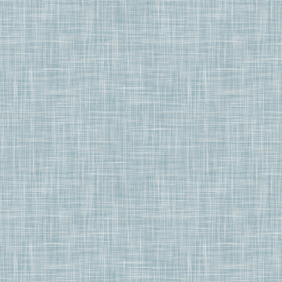 Sky Blue Grasscloth Peel and Stick Wallpaper