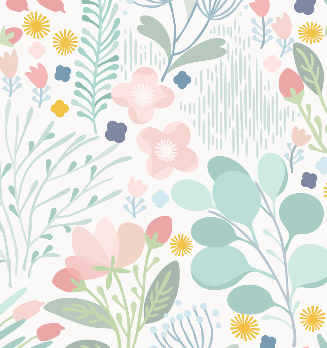 Spring Wallpaper | Removable Peel and Stick Wallpaper