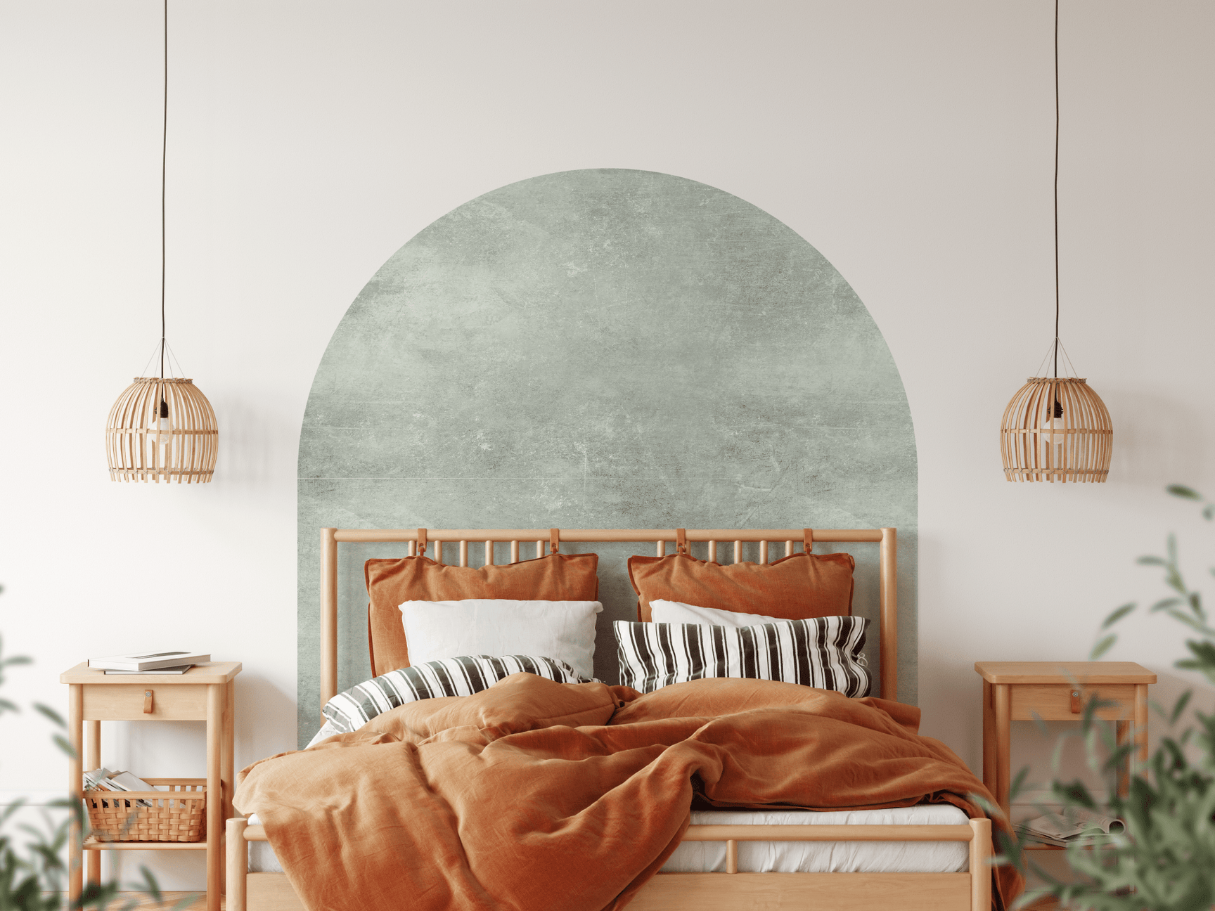 Textured Arch Wall Stickers Bohemian Home Decor