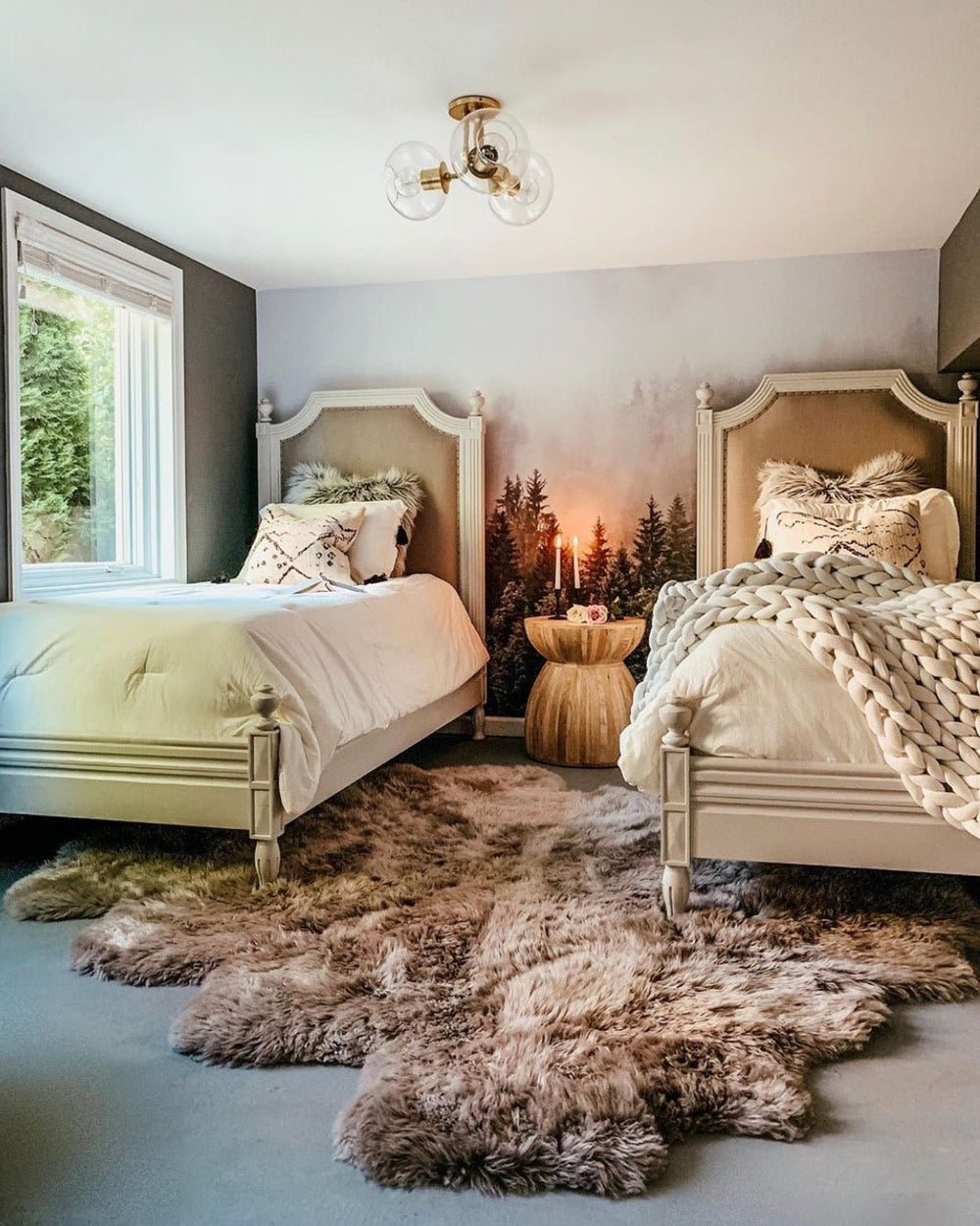 The Mountains Are Calling Wall Mural (Peel & Stick and Removable)